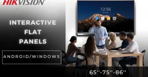 HIKVISION Interactive Flat Panels-Smart-Android/Windows 4K
