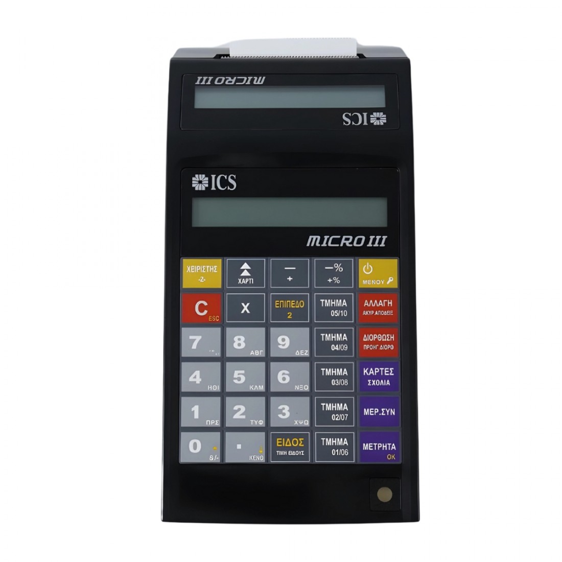 ICS MICRO III Cash Register black