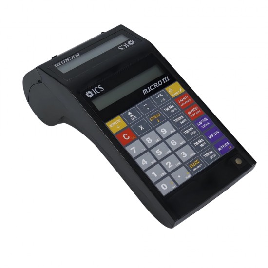 ICS MICRO III Cash Register black