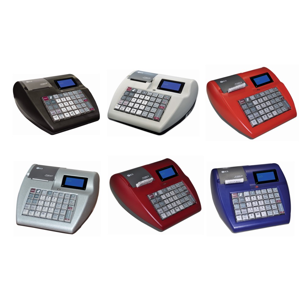 ICS TOP II Cash Register blue - 10601